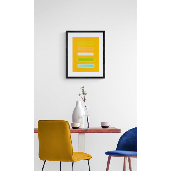 Made & Curated Color Field Color Field 54 Framed by Paul Taylor Print | Wayfair
